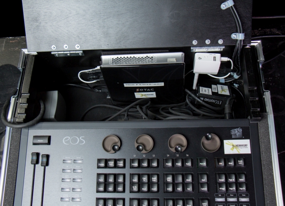 EOS Programming-Wing im Case als Tourpack